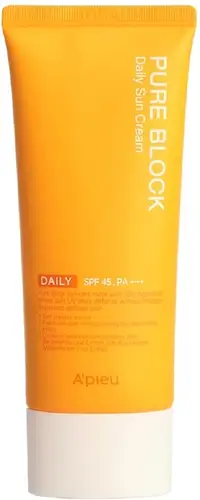A'pieu Pure Block Natural Daily Sun Cream SPF45/PA+++ 100 ml (ID ...
