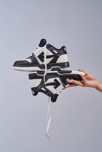 Кроссовки Out of Office For Walking Off-White Black, кроссовки офф вайт ...