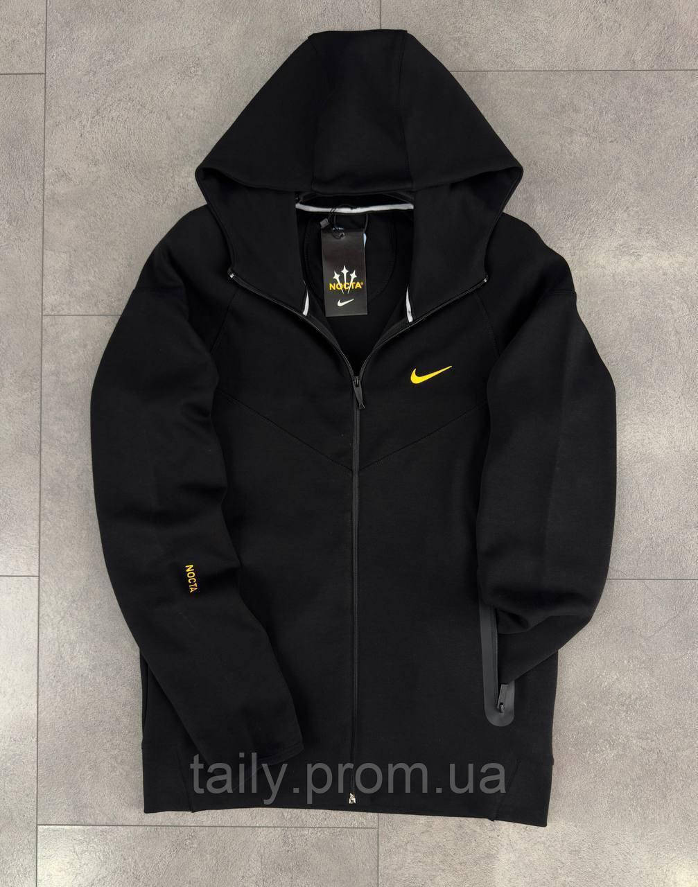 Zip Hoodie Nike Nocta (XS-XL) Черный Цвет, Комфорт и Универсальность ...