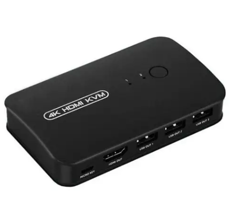 KVM свич переключатель, 2 порта, HDMI USB, кнопка ДУ (ID#2474664300), цена: 920 ₴, купить на Prom.ua
