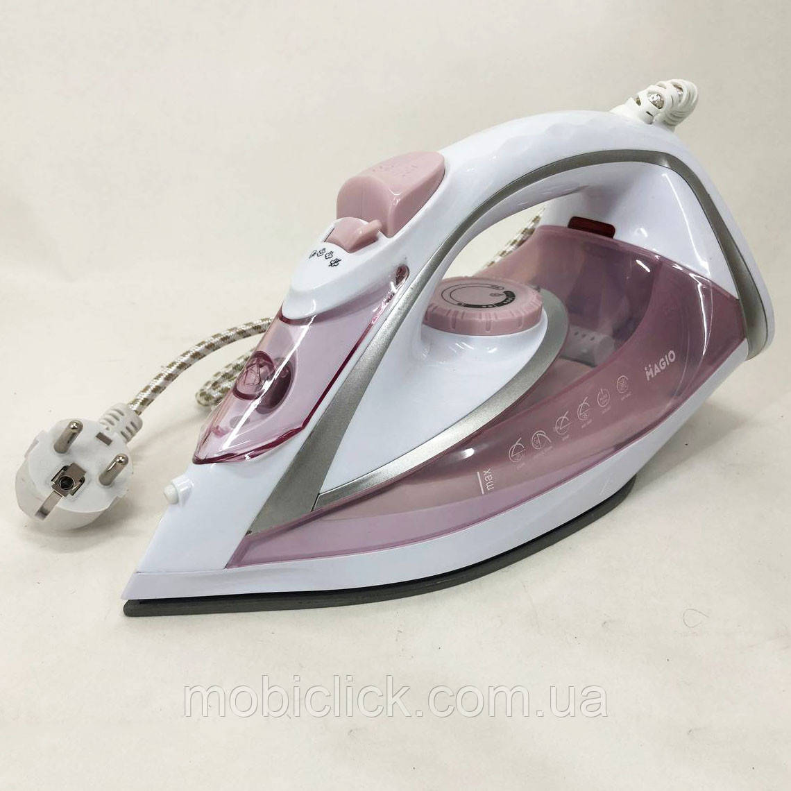 Портативный утюг MAGIO MG-532 2800 Вт, Паровой утюг для одежды бытовой, Удобный HG-461 паровой ...
