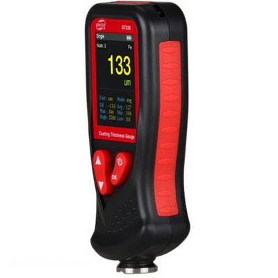 Толщиномер лакокрасочных покрытий HD-дисплей Fe/nFe, 0-1300мкм BENETECH GT230 (ID#1855498836 ...