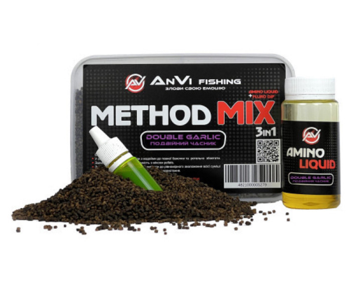 ПЕЛЛЕТС ANVI METHOD MIX 3IN1 Кальмар - Восьминіг 400Г (ID#2476131276), ціна: 175 ₴, купити на ...