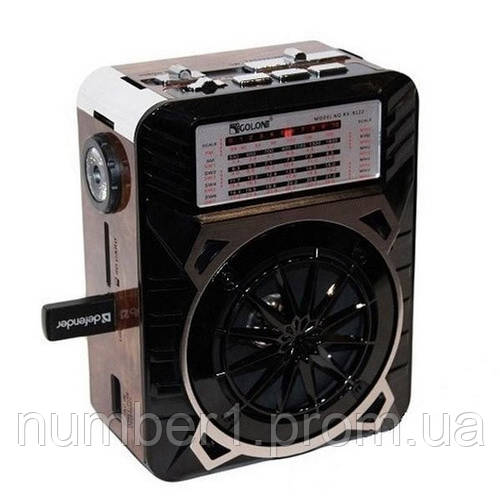 Портативний всехвильовий радіоприймач GOLON RX-9122, Сповіщувачі ...