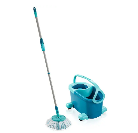 Швабра с ведром и самоотжимом (Турбо швабра с отжимом) Leifheit Clean 6 ...