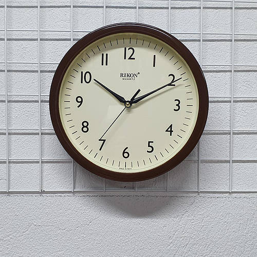 Часы Rikon 1151 | Качественные настенные часы Brown Ivory (ID ...