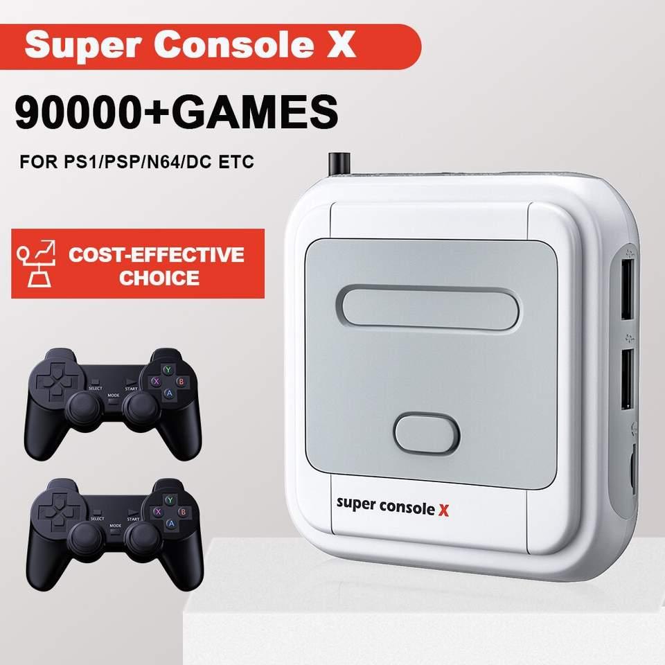 Игровая Приставка Super Console X 70000 игр Play Station 1 PSP Dendy ...