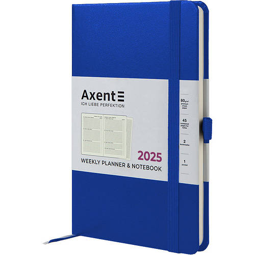 Щотижневик 2025 Axent Partner Strong 8505-25-38-A, 125x195 мм, класичний синій (ID#2477244698 ...
