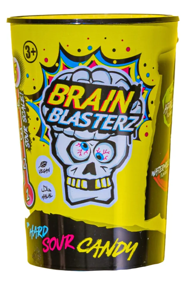 Кислі цукерки Brain Blasterz Super Sour Candy 45г (ID#2479369500), ціна ...