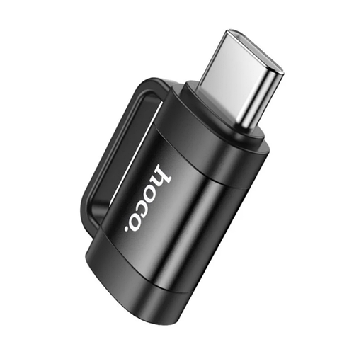 Переходник OTG HOCO UA31E Type-C Male to Lightning Female, Black (ID ...