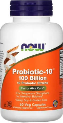 Пробиотики Now Foods Probiotic-10 100 Billion 60 капсул (ID#2480356507 ...
