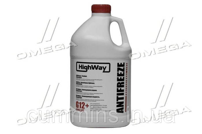 Антифриз HighWay ANTIFREEZE G12+ концентрат красный 3,78л 701492 C.I.U (ID#2481249007), цена ...