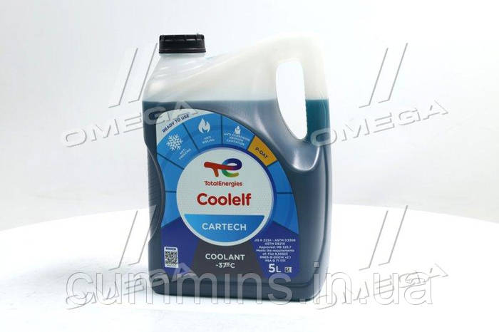 Антифриз Total COOLELF CARTECH -37°C (Канистра 5л) 230160 C.I.U (ID ...
