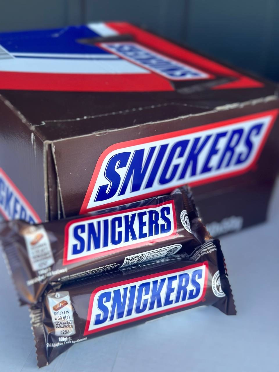 Батончик «Snickers» 50 грамів (ID#2462180213), ціна: 25 ₴, купити на ...