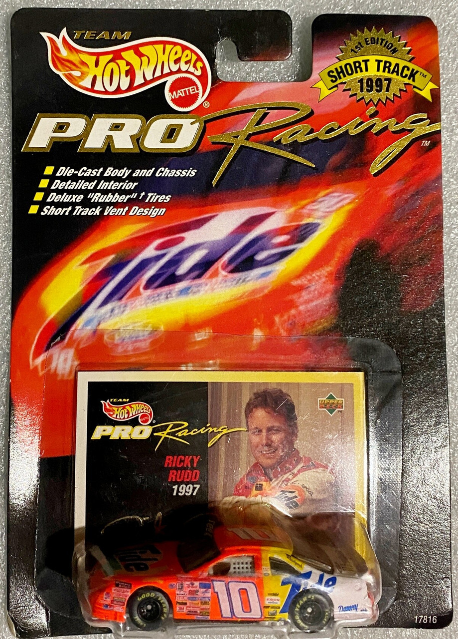Машинка Hot Wheels Ford Thunderbird Tide #10 Ricky Rudd 1997 Pro Racing ...
