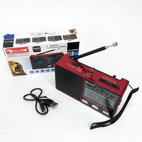 Радиоприемник с мощным приемом GOLON RX-8866, FM-приемники ...