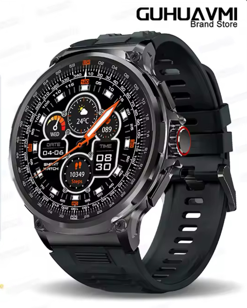 Смарт-часы GUHUAVMI V69 с циферблатом 1,85" Ultra HD и GPS модулем, цена: 1950 ₴, купить на Prom.ua