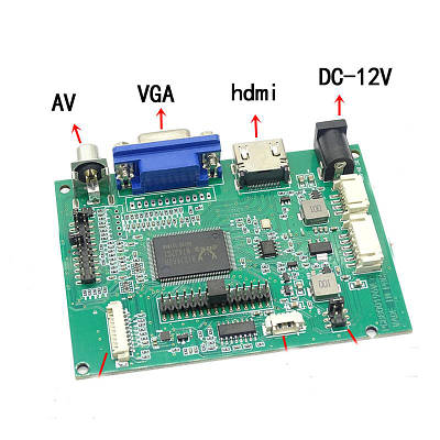 Універсальний контролер скалер монітора RTD2662 AV HDMI VGA (4409 ...