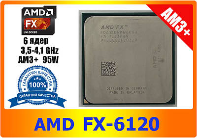 Процесор AMD FX-6120 3.50 GHz / 8M / 2600 MHz (FD6120WMW6KGU) sAM3 ...