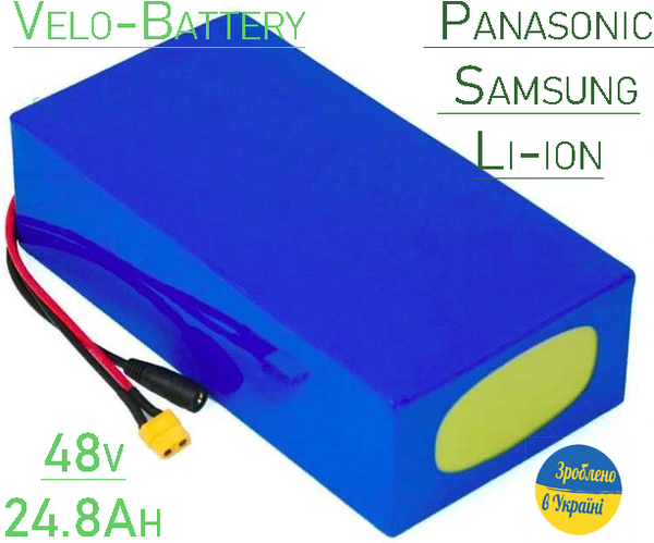Аккумулятор 48v 24.8Ah для электровелосипедов, Литиевая батарея 48в на ...