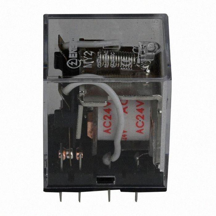 Реле профессиональная модель ENERGIO MY2 AC 24В промежуточное (ID ...