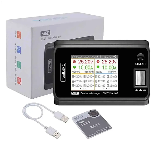 Зарядное устройство ToolkitRC M6D art.fly, цена: 2100 ₴, купить на Prom.ua