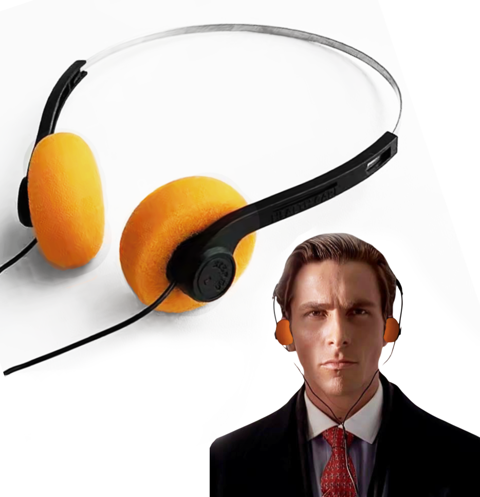 Винтажные Наушники Walkman Ретро Сигма Патрик Бейтман в стиле 80-х, 90 ...