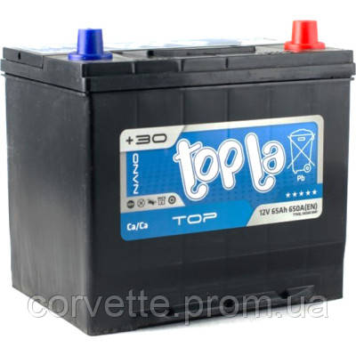 Акумулятор автомобільний Topla 65 Ah/12V Top/Energy Japan Euro 118 665 ...