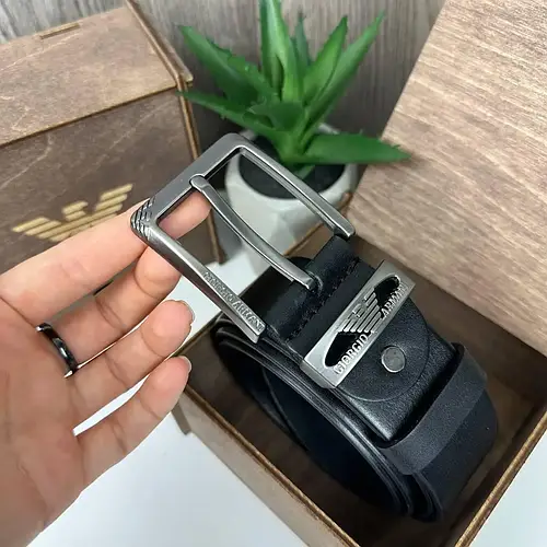 Сучасний чоловічий ремінь із натуральної шкіри Ремінь для чоловіків із ...