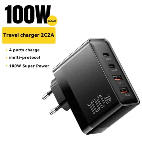 Essager 100W адаптер питания 2 USB + 2 type-c PD QC3.0 для паяльников ...