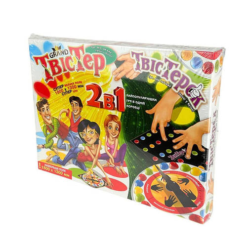 Игра 2в1 Гранд Твистер и Твистерок 2-4 игрока для детей и взрослых (ID ...