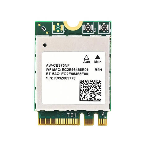 Wi-Fi модуль/ Wi-Fi 5 AC +BT5.0 M.2 2230 адаптер AW-CB375NF Realtek ...