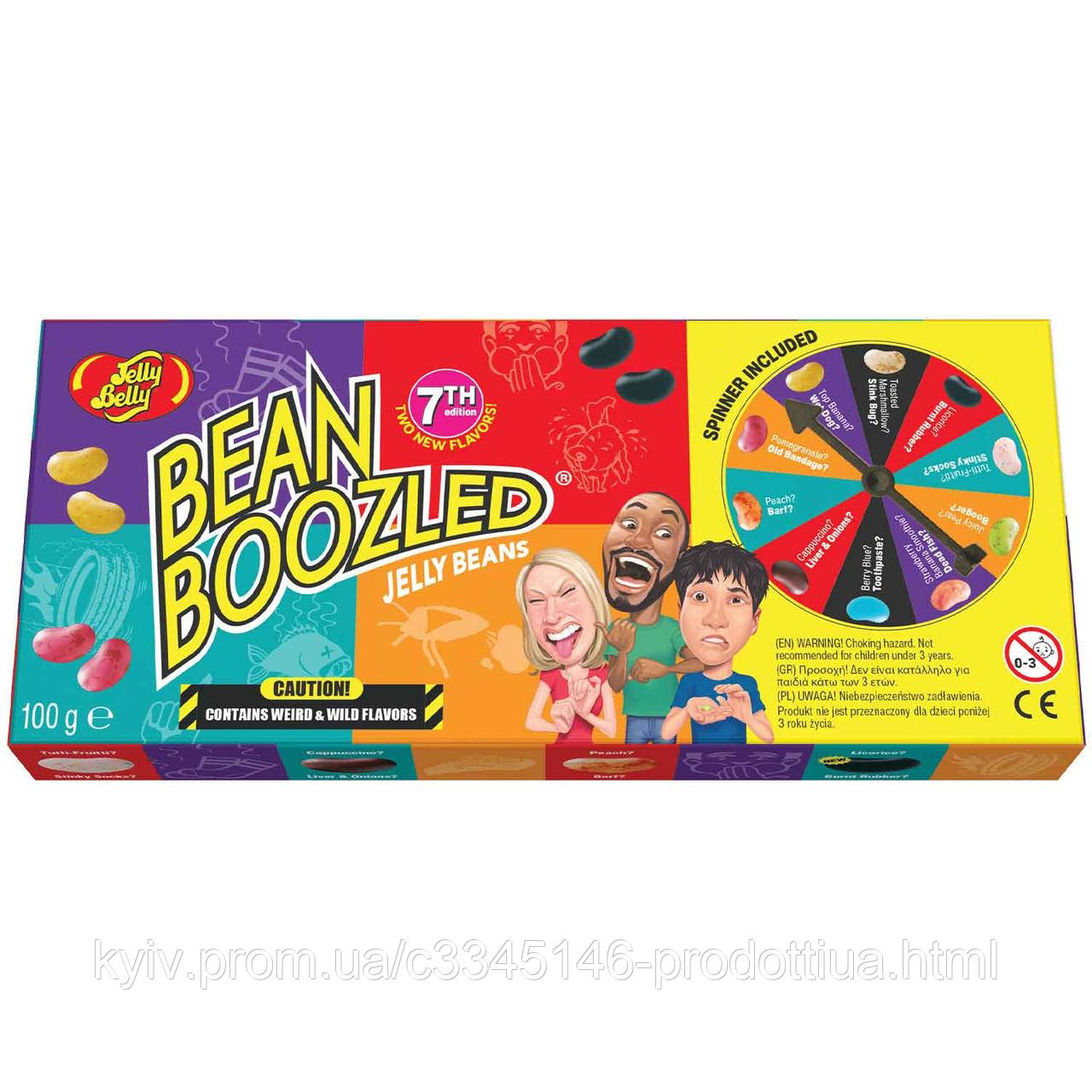 Боби бін бузлд Jelly Belly Bean Boozled с рулеткой 7 серія цукерки ...
