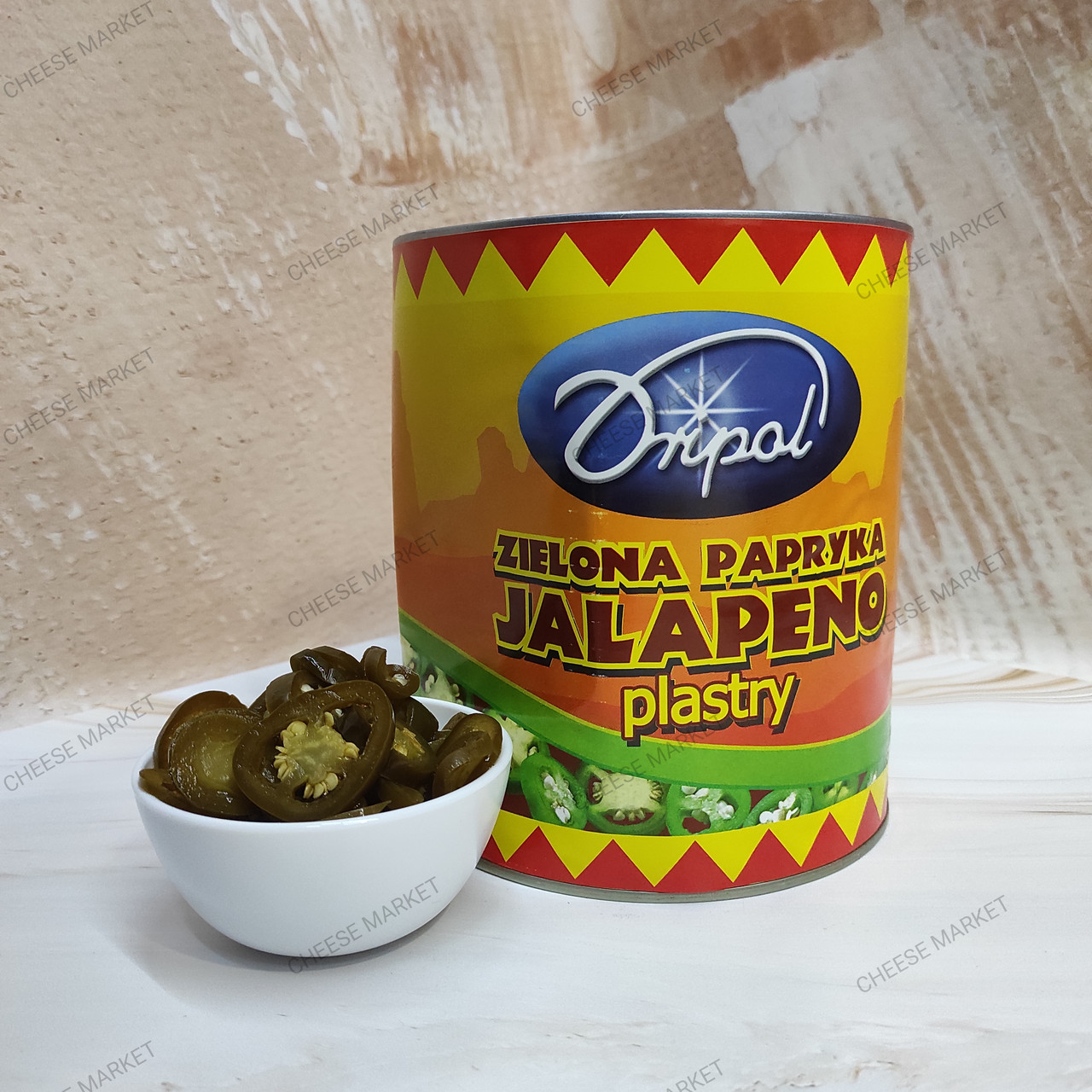 Перець Халапеньо Dripol ж/б, 3 кг/1.56кг (ID#1477139289), ціна: 340 ...