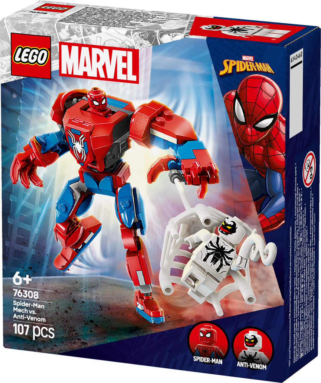 Лего Марвел Робот Человека паука против Анти Венома Lego Super Heroes ...