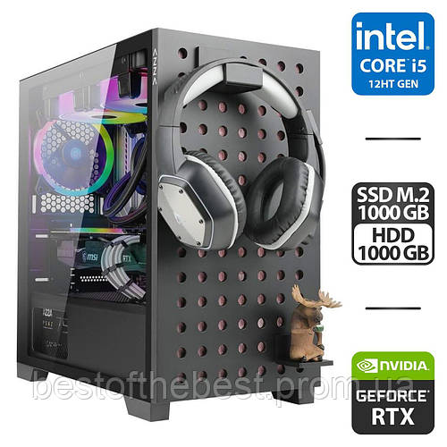 Сборка под заказ: новый игровой ПК Azza Elise 140 ARGB Tower / Intel ...