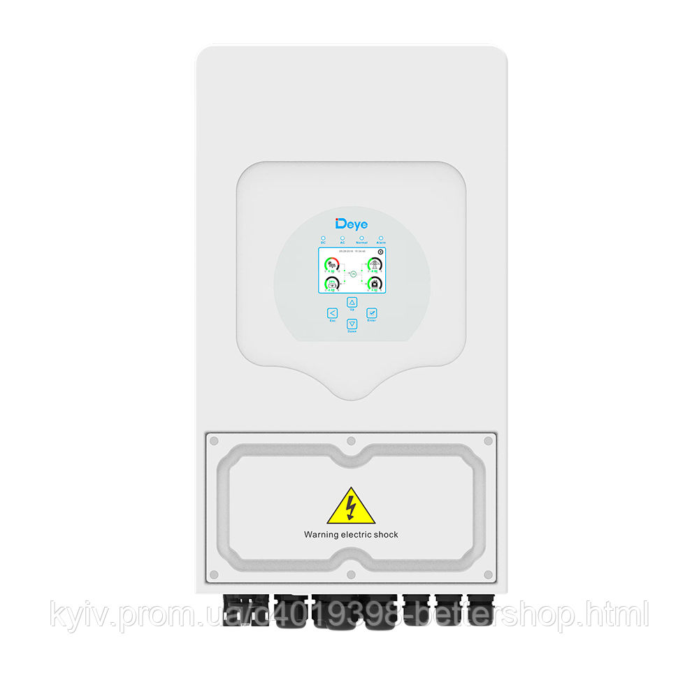 Гібридний інвертор Deye SUN-5K-SG03LP1-EU 5кВт, 1Ф, 48ВBSTB (ID ...