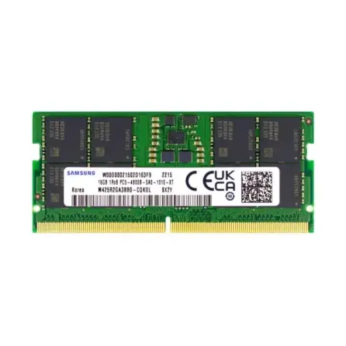 Память SO-DIMM, DDR5, 16Gb, 4800 MHz, Samsung, 1.1V, CL40 (ID ...