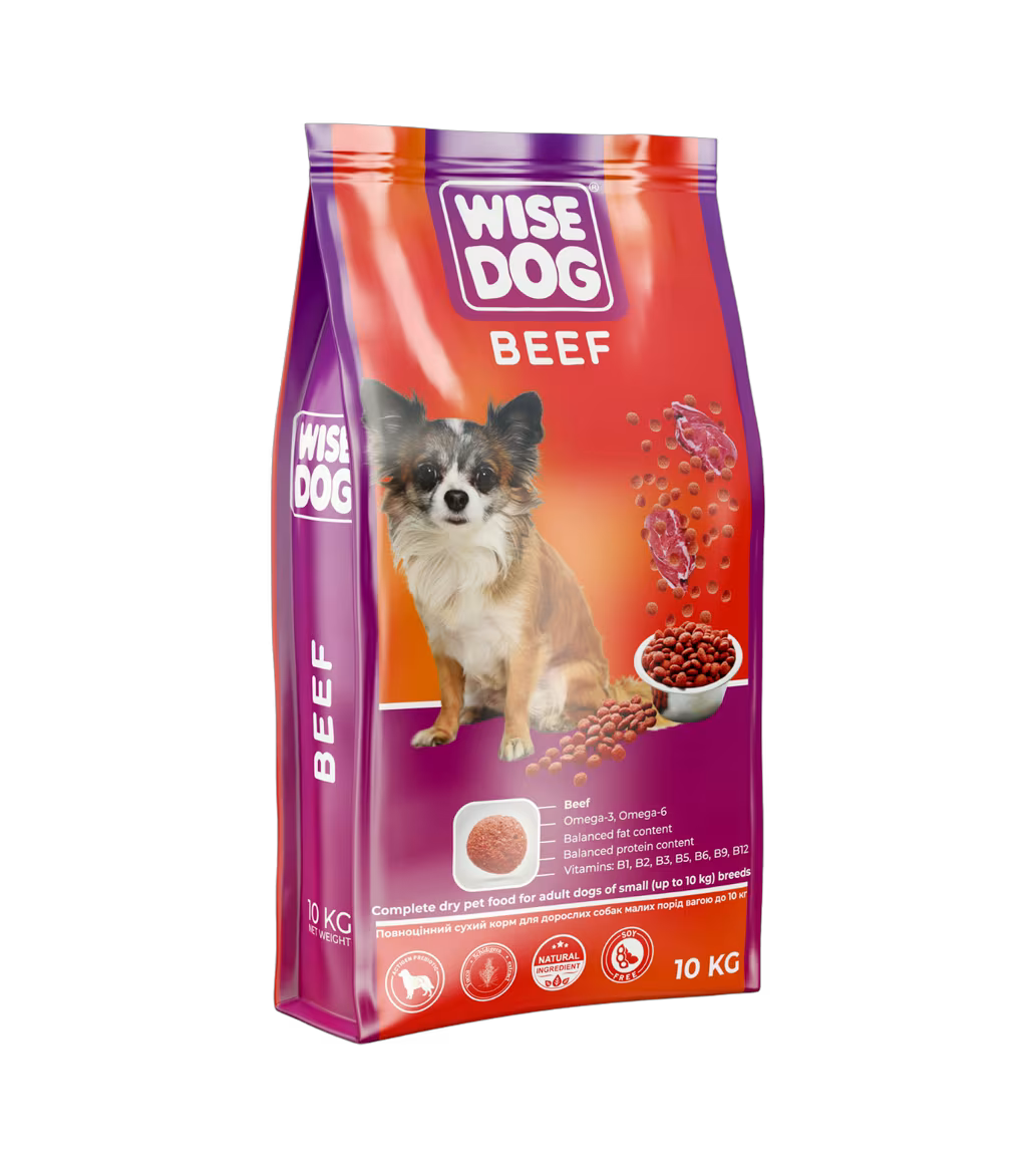 Wise Dog Beef сухий корм для собак 10 кг Яловичина, ціна: 850 ₴, купити на Prom.ua
