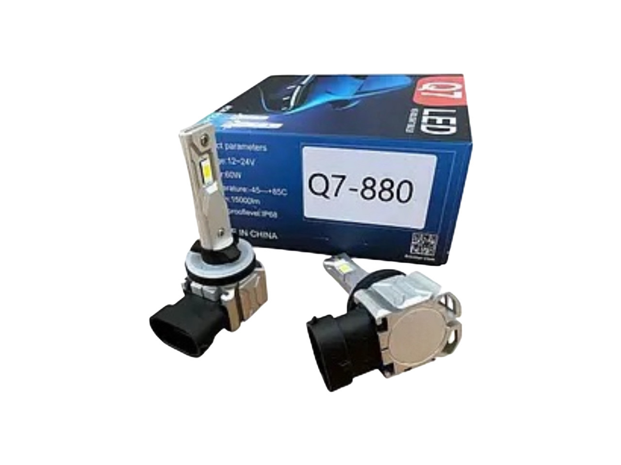 Автомобільні LED лампи Q7 H27 30W 15000lm 12 24 вольта (Q7-H27) lql (ID ...