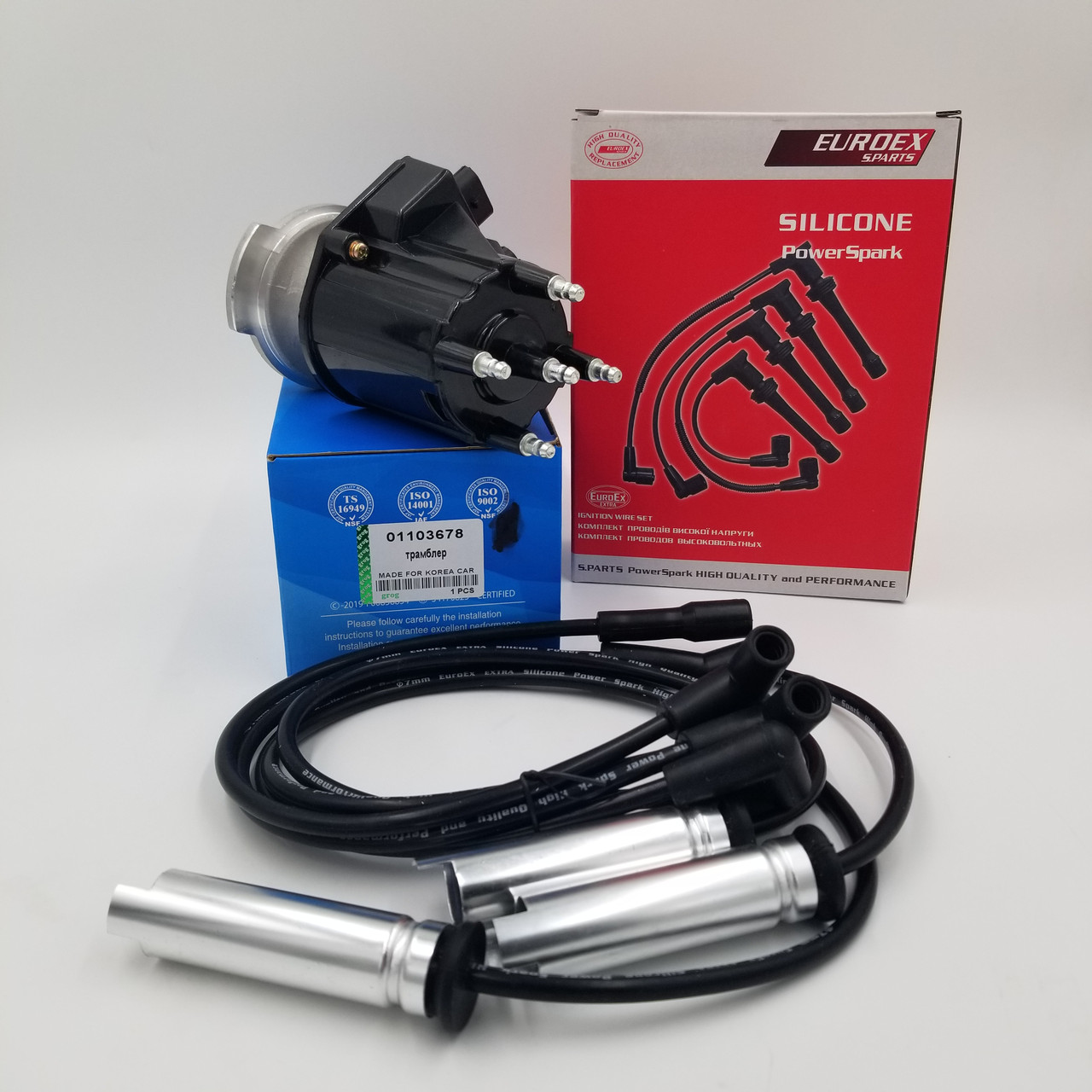 Трамблёр Нексия (комплект с проводами) Grog Корея (ID#2490248002), цена ...