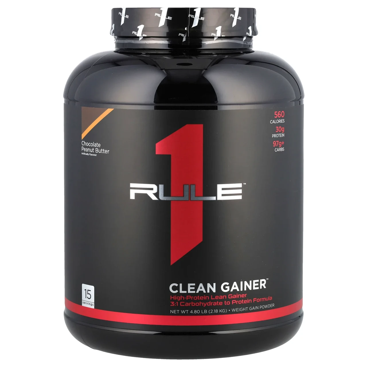 Rule One Proteins, Clean Gainer , шоколад із арахісовою пастою, 2,18 кг ...
