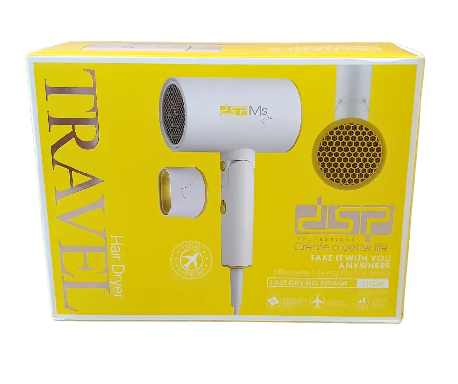 Фен дорожній потужний DSP-30386 TRAVEL Ms pro (20): продаж, ціна у ...