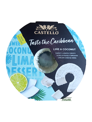 Крем Сир Вершковий Кастелло Лайм та Кокос Castello Lime & Coconut Cream ...