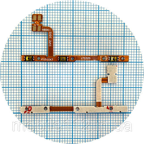 Шлейф Tecno Pova 5 Lh7n с кнопками включения и громкости цена 50