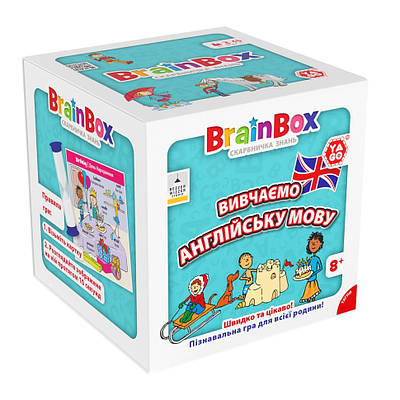 Карточная игра Brainbox "Изучаем английский язык" Yago BZZBRLLE01UA 55 ...