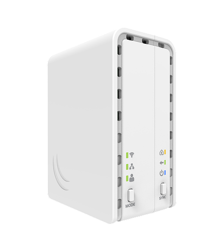 Адаптер Powerline MIKROTIK PWR-Line AP US plug (PL6411-2ND), цена: 2340 ₴, купить на Prom.ua
