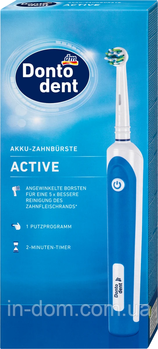 Dontodent Elektrische Zahnbürste Active Электрическая зубная щетка ... Dontodent Elektrische Zahnbürste Active Электрическая зубная щетка ...