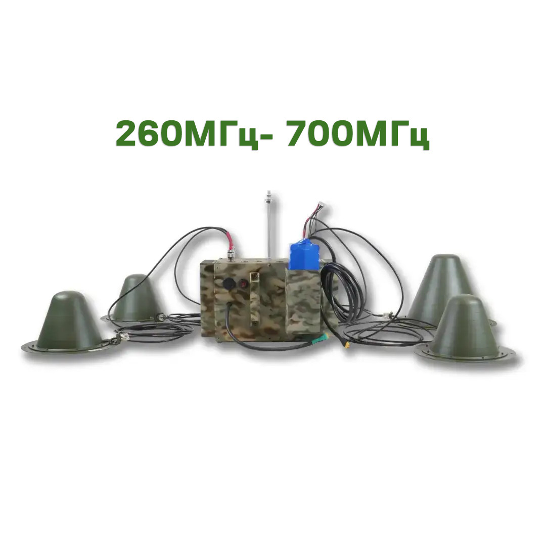 Купольний РЕБ «Фортеця» на авто на 4 діапазони (260МГц-700МГц) купити в ...