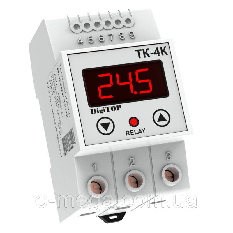 Терморегулятор DigiTOP ТК-4К купить недорого Украина - цена - ОМЕГА ...